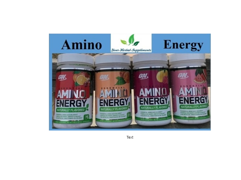 Amino Energy and Energy Supplements | Your Herbal Suppliments | Optimum ...