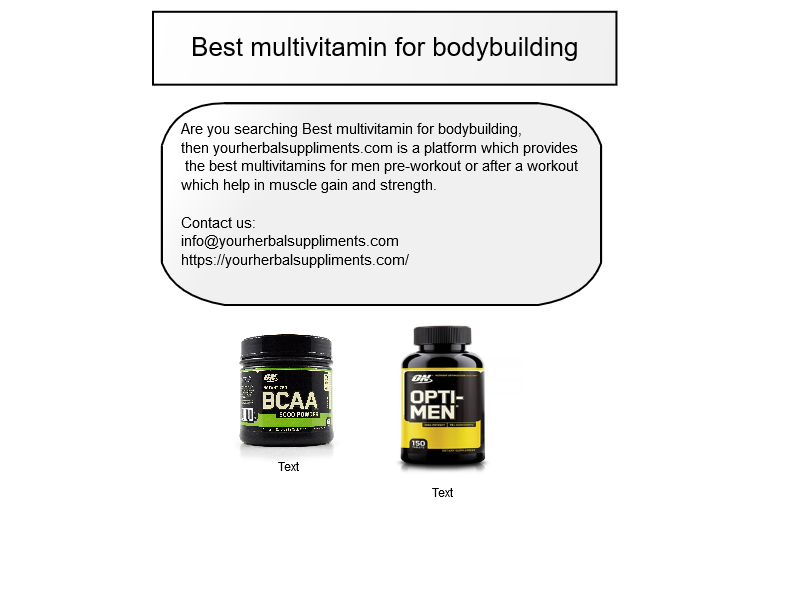 Best multivitamin for bodybuilding